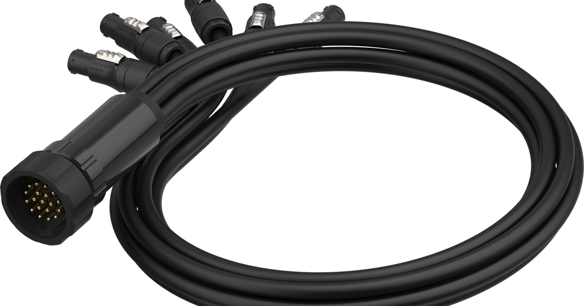 Power multicore split cables CKPH50-ASA1-Mx - Contrik Brand